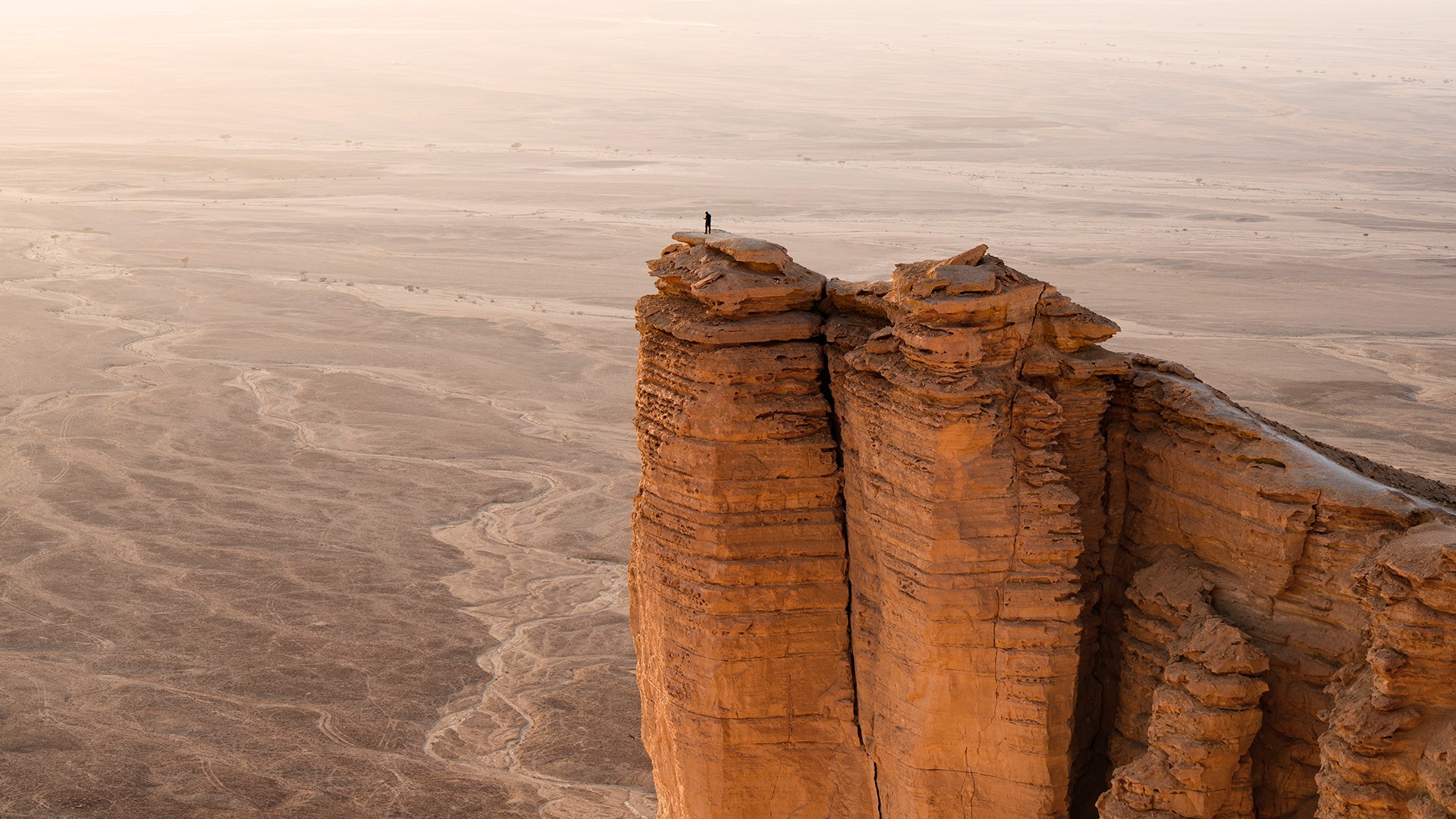 Edge of the World in Saudi Arabia